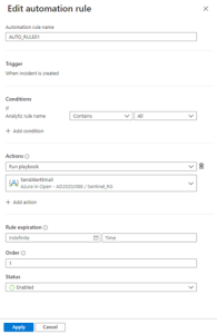 Azure Sentinel – A Guide for Configuring Email Alert with Sentinel ...